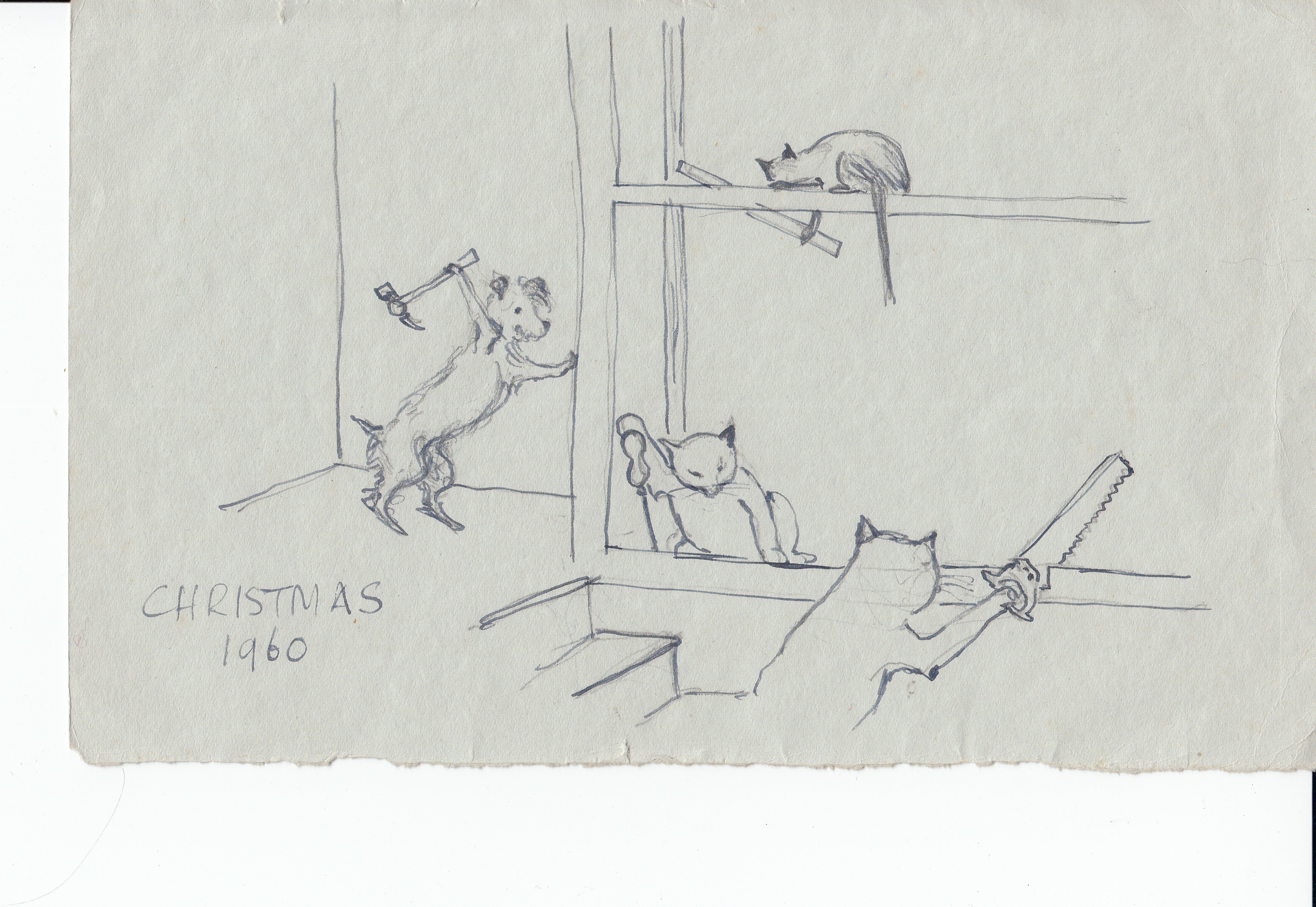 Jack Fielding's Christmas cards | Christmas at Fielding and Platt ...